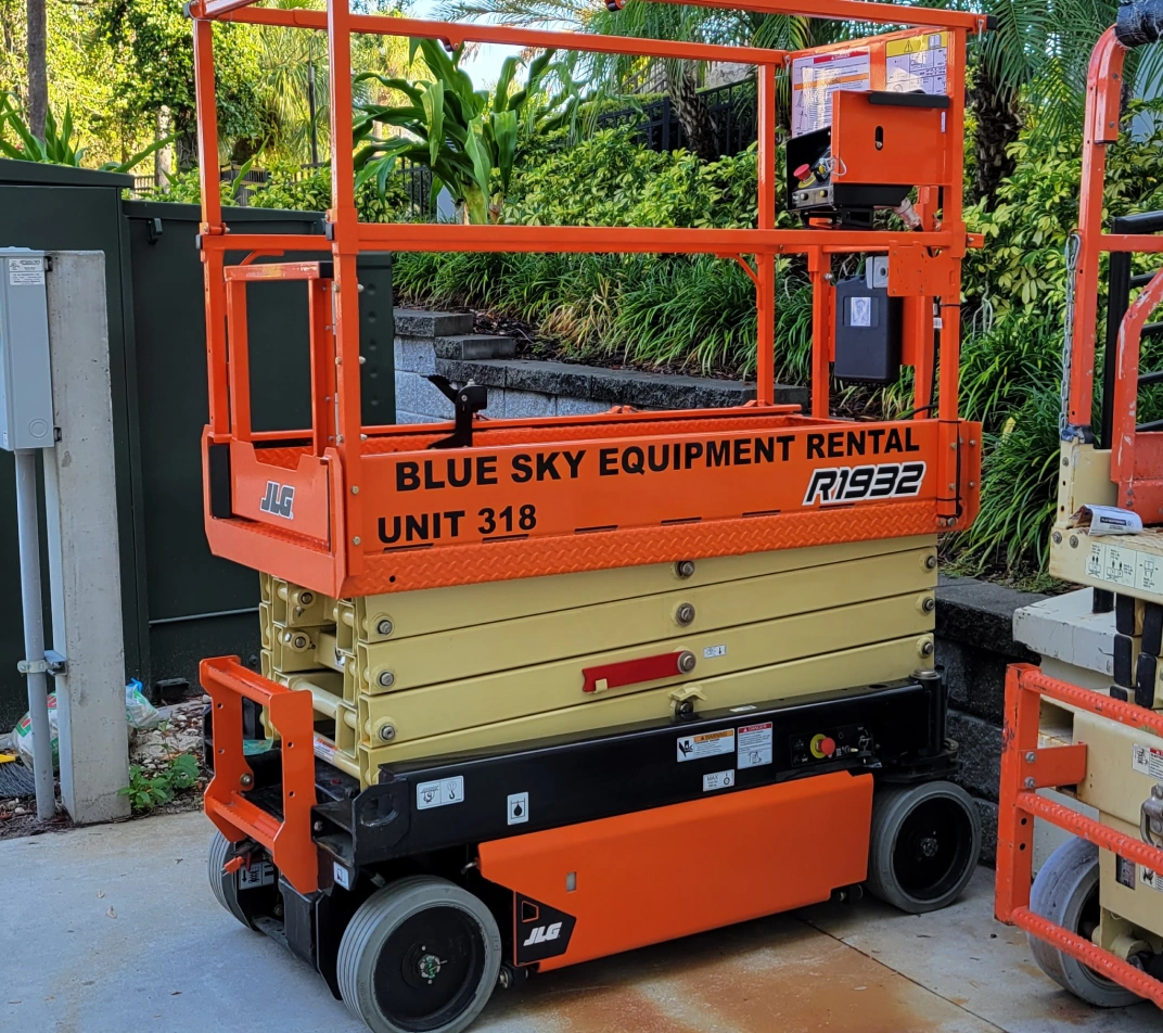 The Villages Scissor Lift Rentals - Blue Sky Equipment Rental